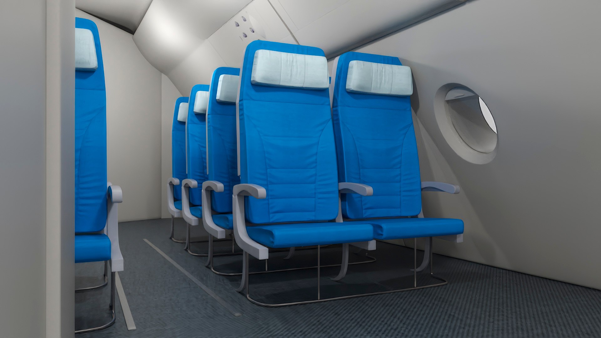 3D Model Aeroplane Interior - TurboSquid 2339767