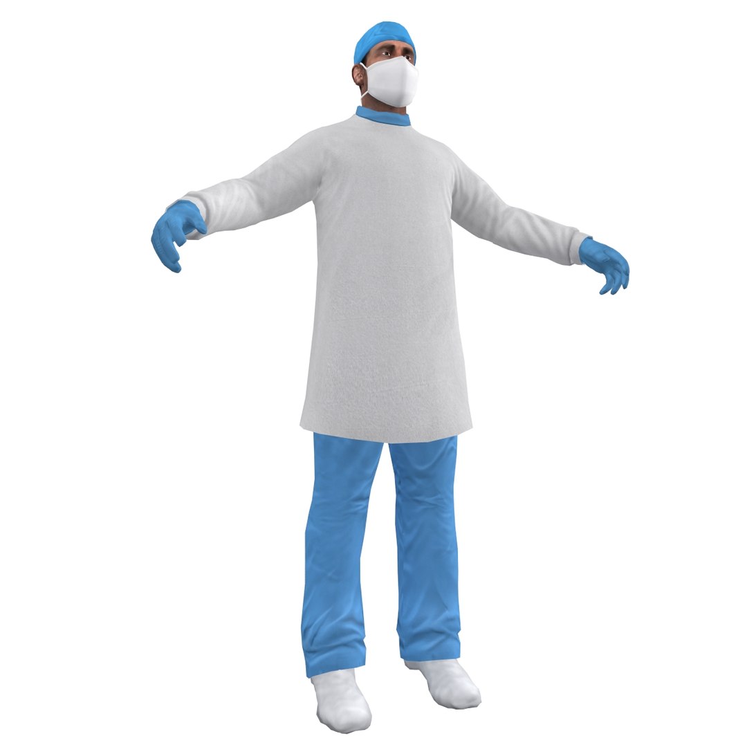 human man male 3d model