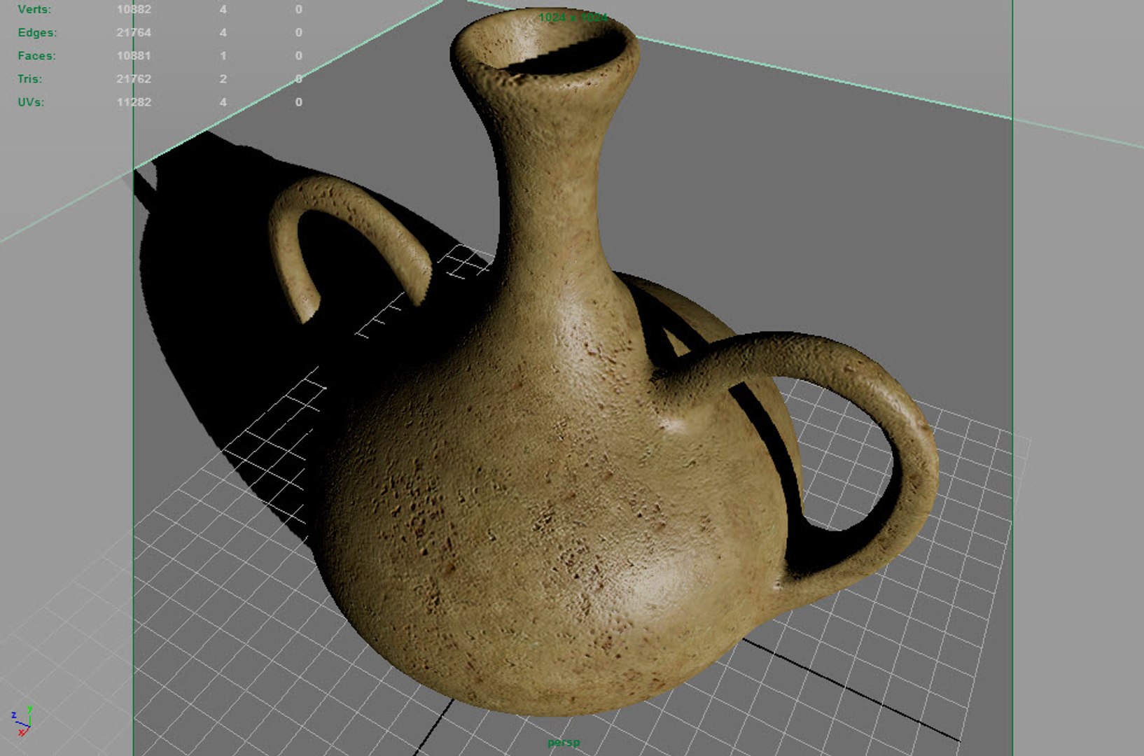 3d Amphora Model