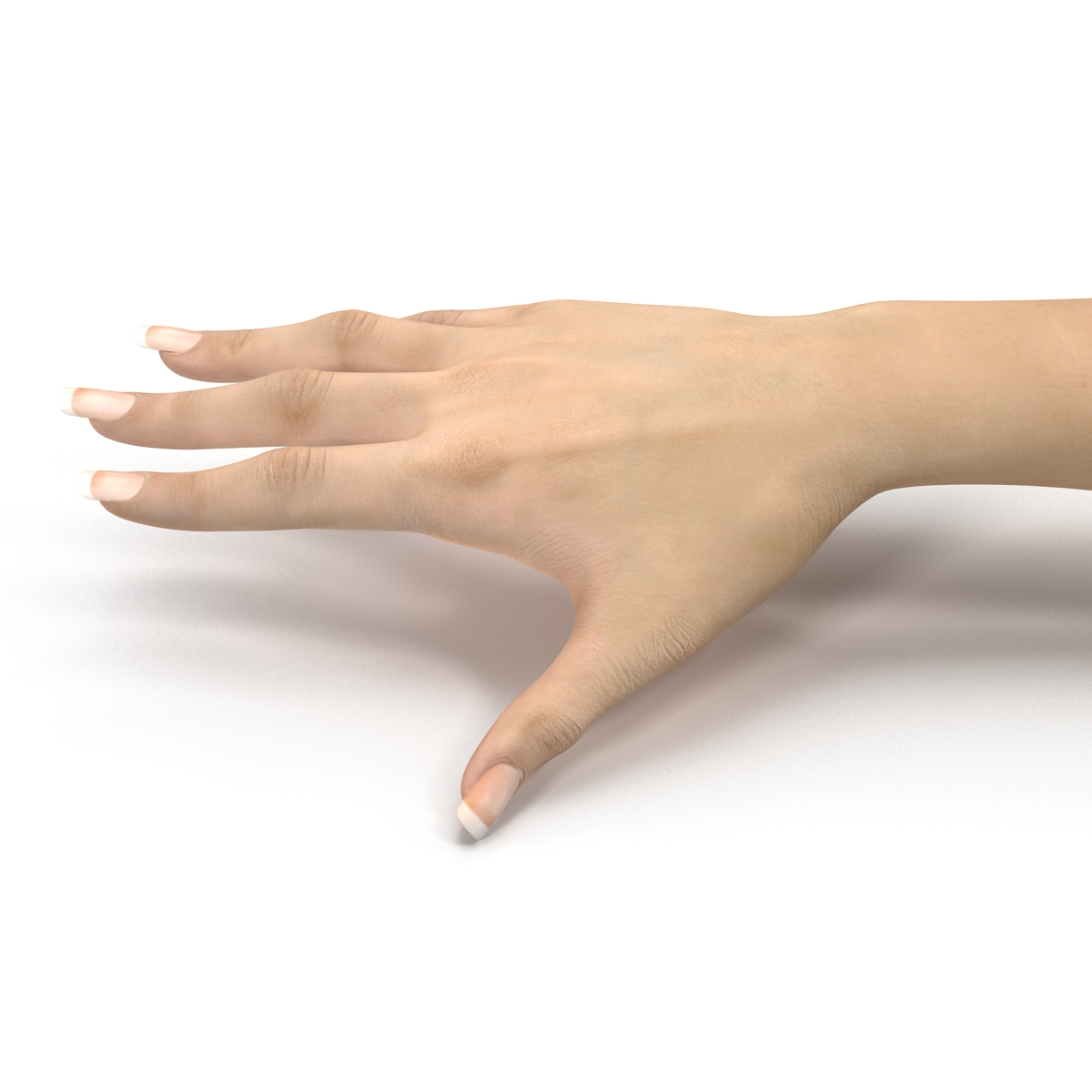 female hand 3 3d max