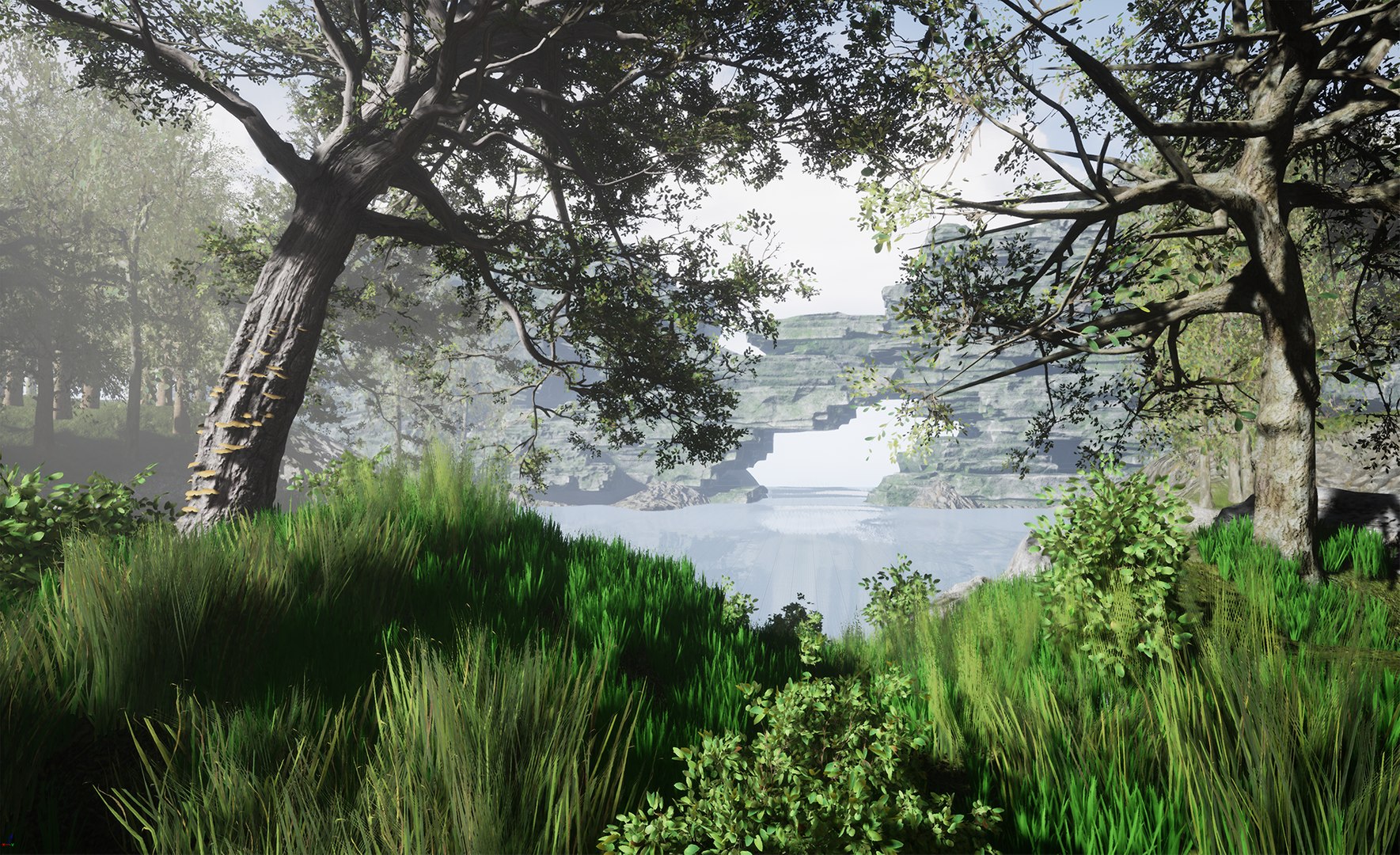 3D Nature Environment Asset Pack Vol 2 - TurboSquid 1725682