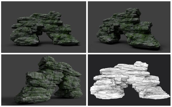 3D Nature Environment Asset Pack vol 2 - TurboSquid 1725682