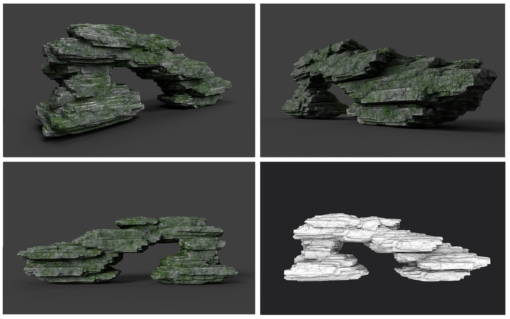 3D Nature Environment Asset Pack Vol 2 - TurboSquid 1725682