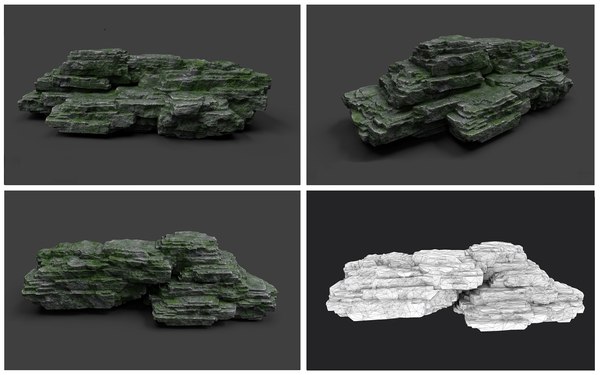 3D Nature Environment Asset Pack vol 2 - TurboSquid 1725682