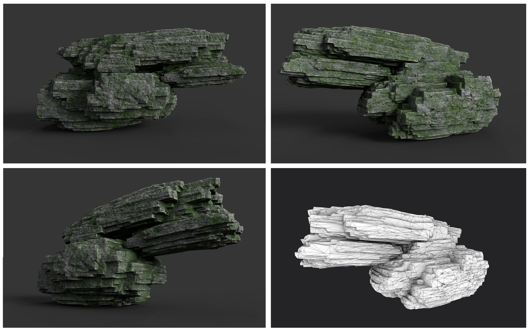 3D Nature Environment Asset Pack vol 2 - TurboSquid 1725682