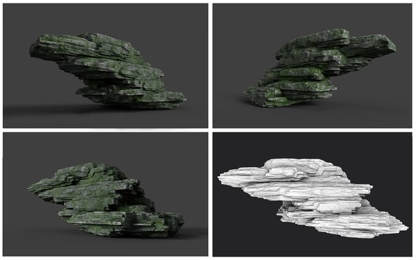 자연 환경 자산 팩 vol 2 3D 모델 - TurboSquid 1725682