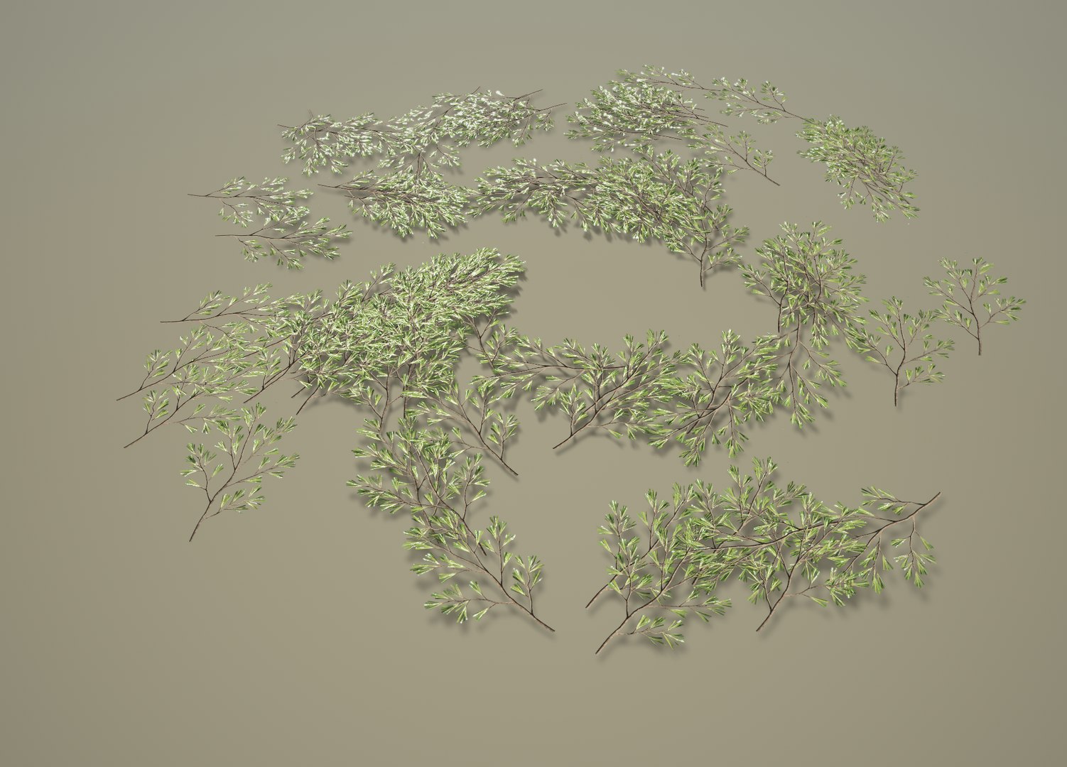 3D Nature Environment Asset Pack Vol 2 - TurboSquid 1725682