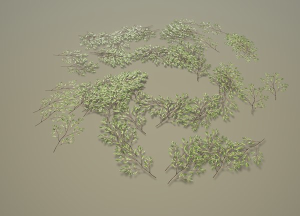 3D Nature Environment Asset Pack vol 2 - TurboSquid 1725682