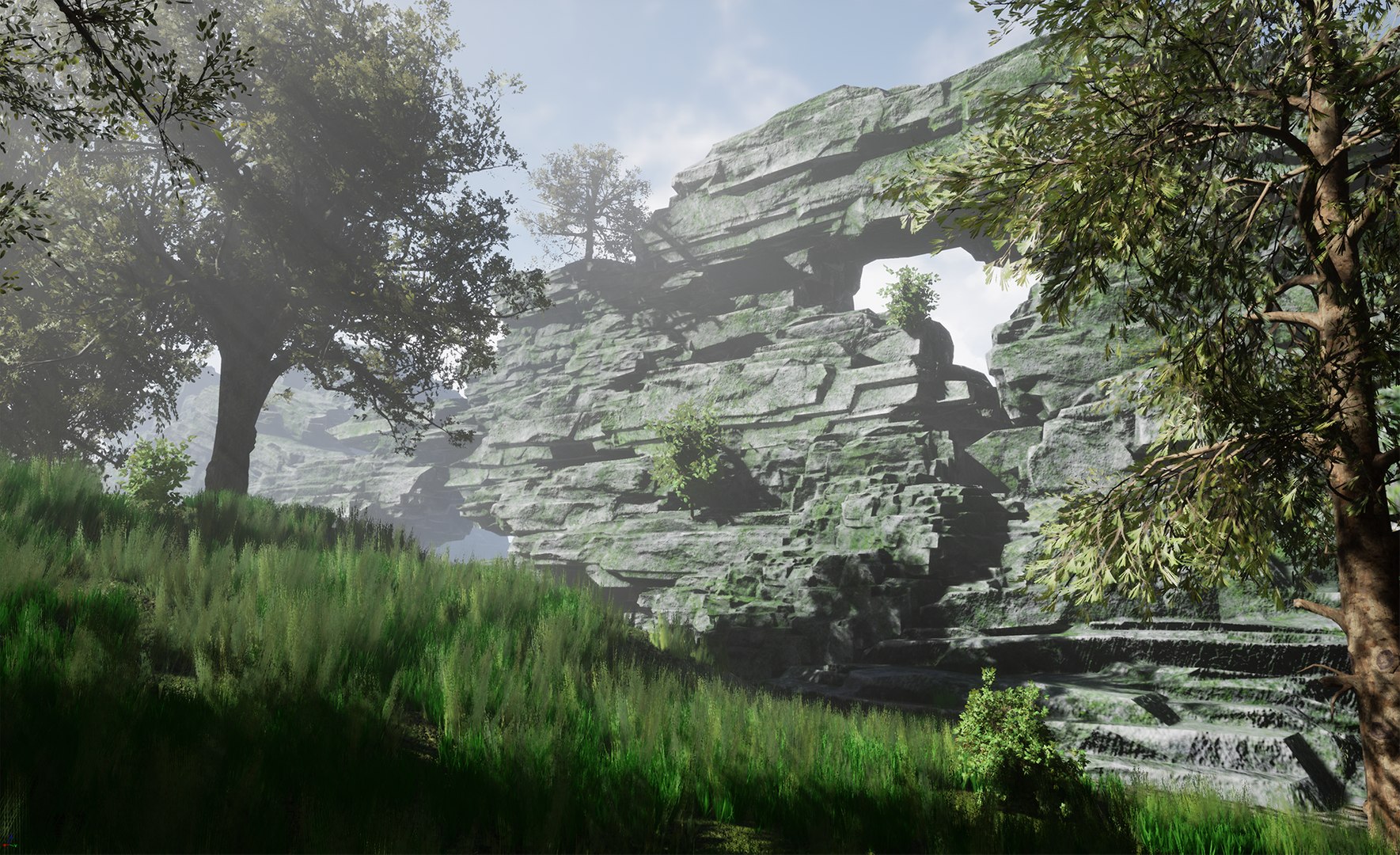 3D Nature Environment Asset Pack Vol 2 - TurboSquid 1725682