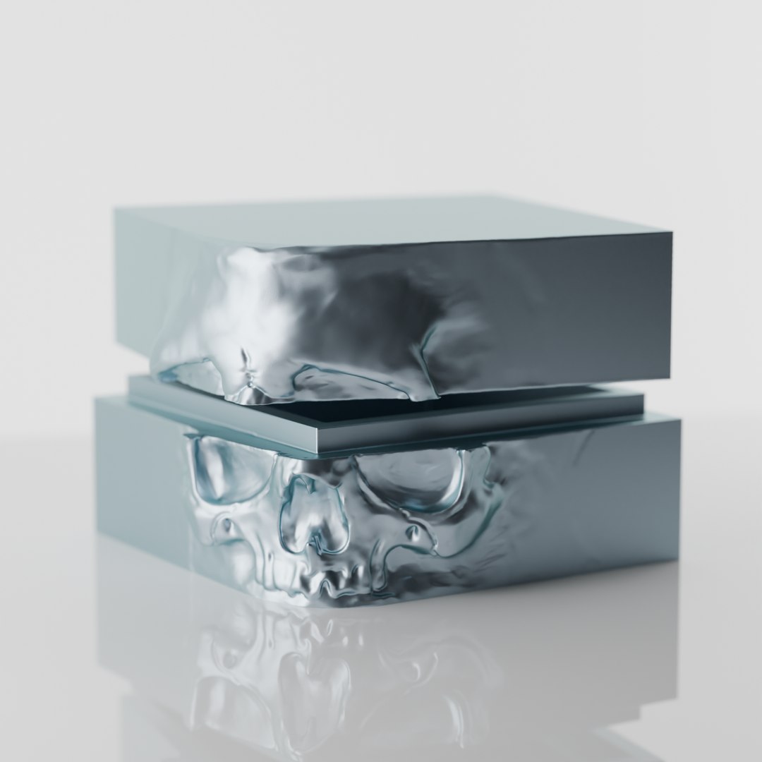 3D jewerly box skull printable model - TurboSquid 2167455