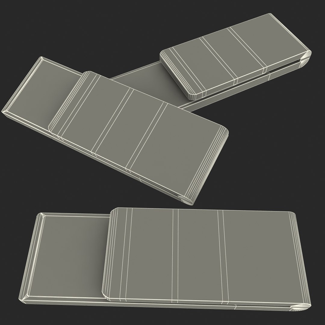 usb flash drives v1 3d model