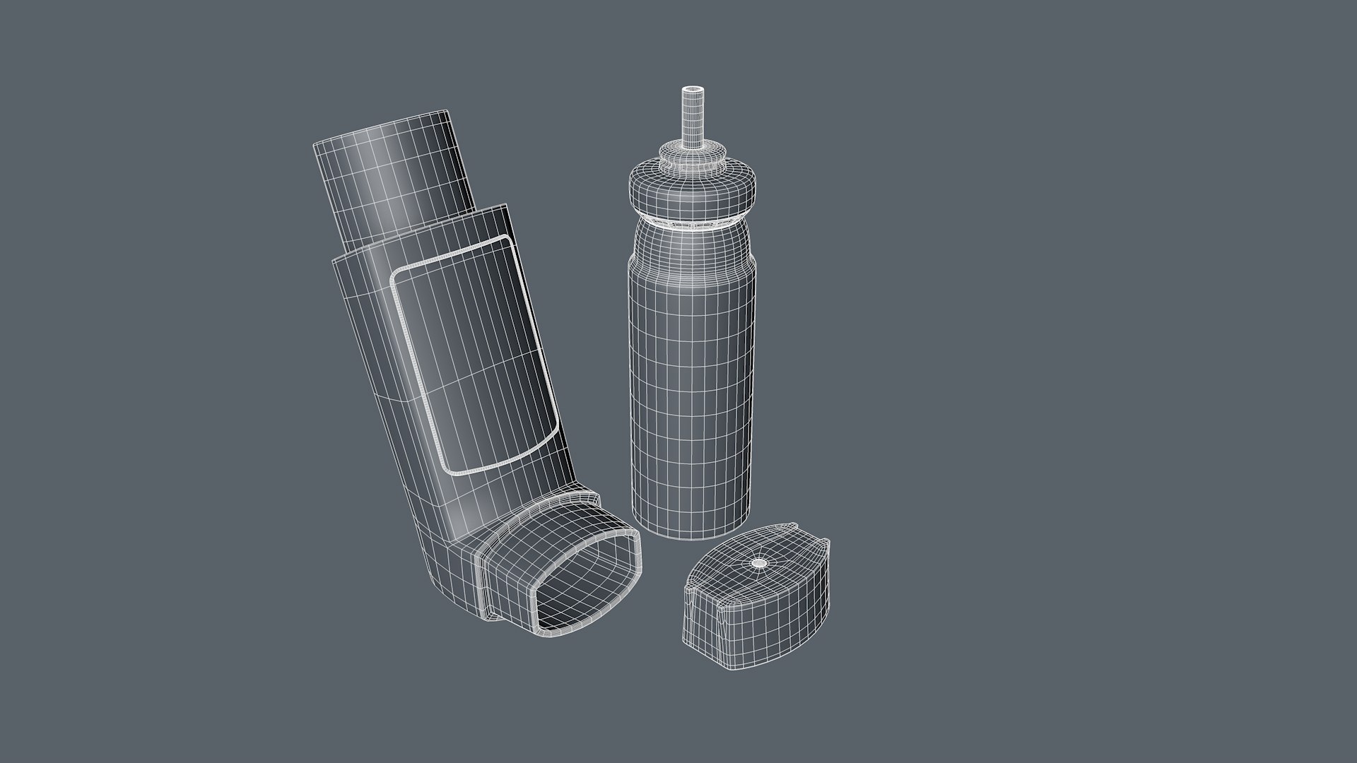 3D Inhaler - TurboSquid 1331205