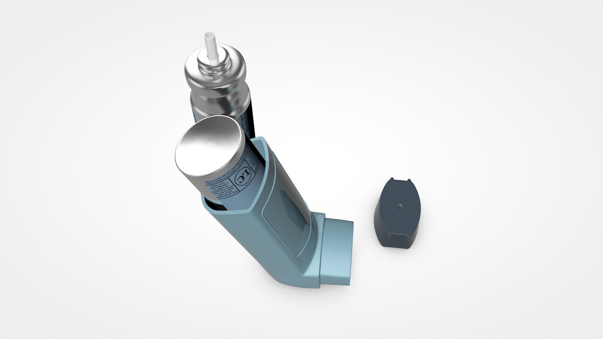 3D Inhaler - TurboSquid 1331205