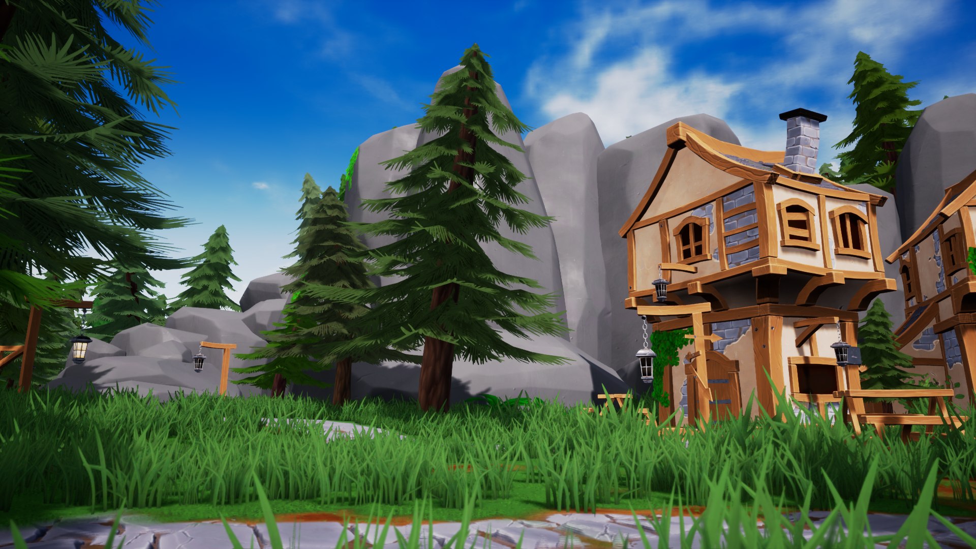 Stylized Village Asset Pack 3D Model - TurboSquid 2053468