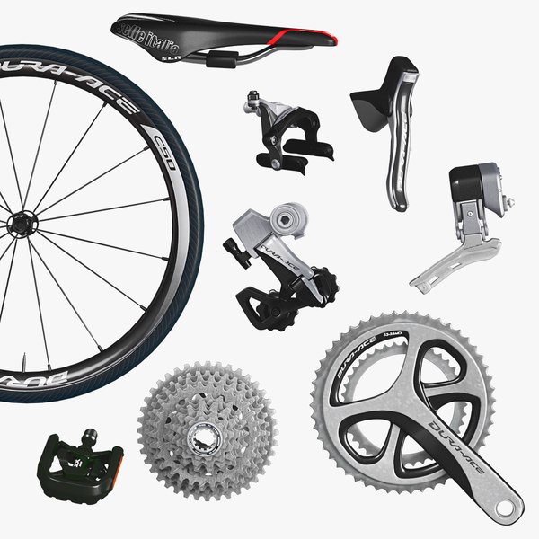 3d realistic bicycle brake model