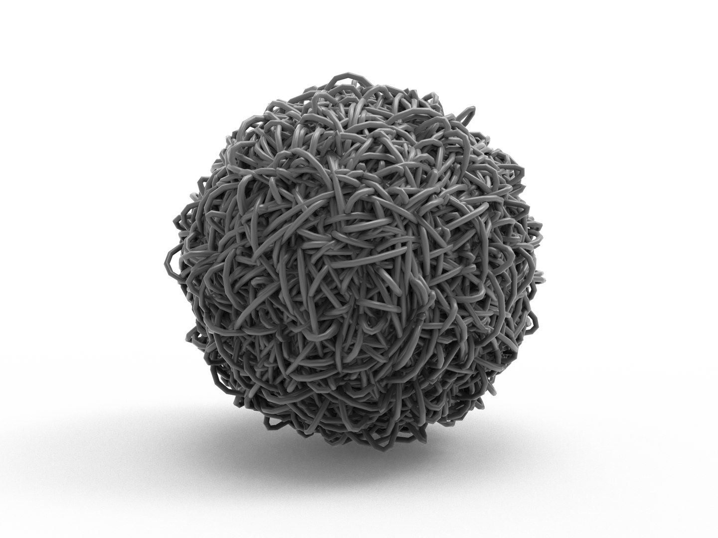 3D Wire Clump Model - TurboSquid 1519312
