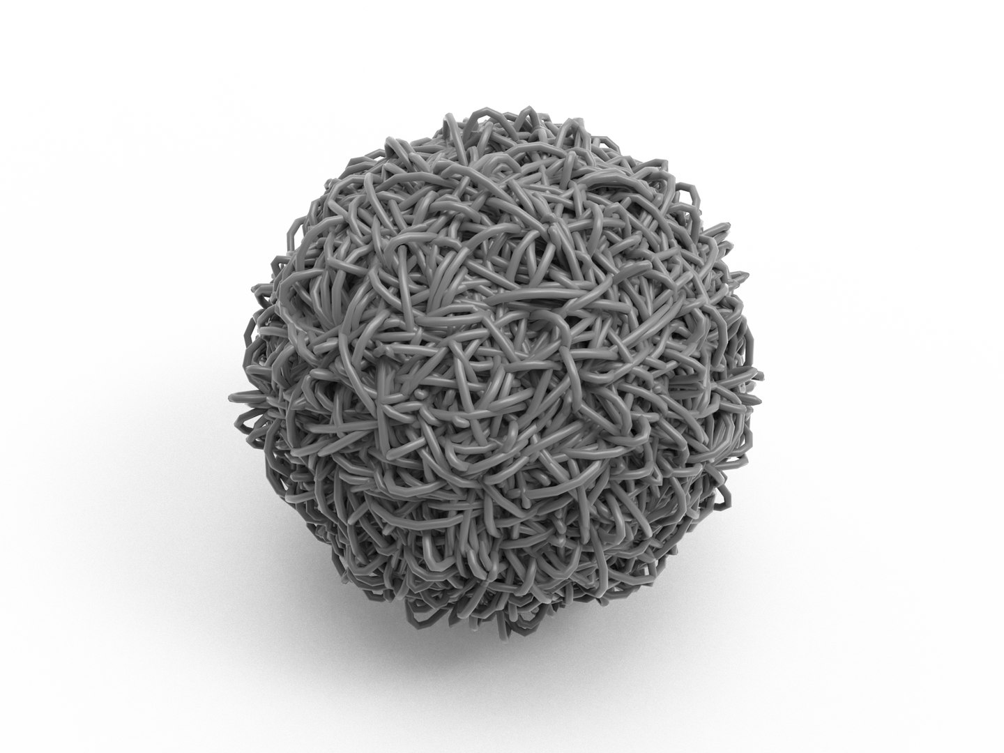3D Wire Clump Model - TurboSquid 1519312