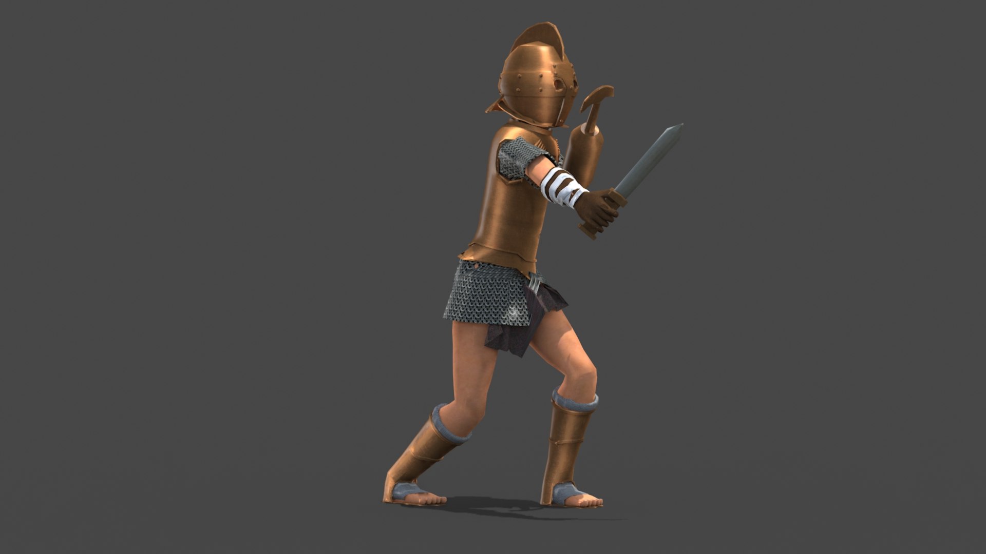 3D Gladiator Scissores Model - TurboSquid 2067958