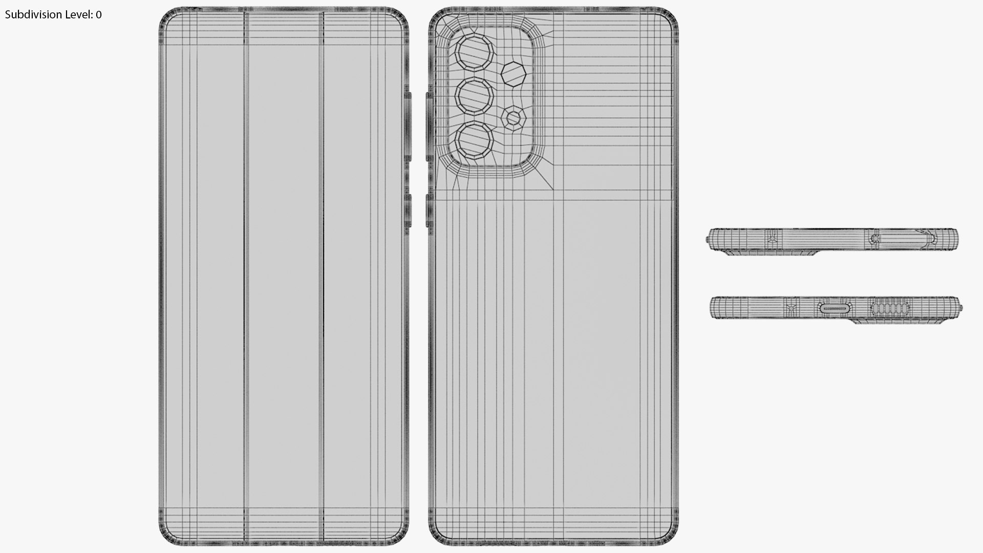 Samsung Galaxy A73 5G Gray 3D Model - TurboSquid 1879236