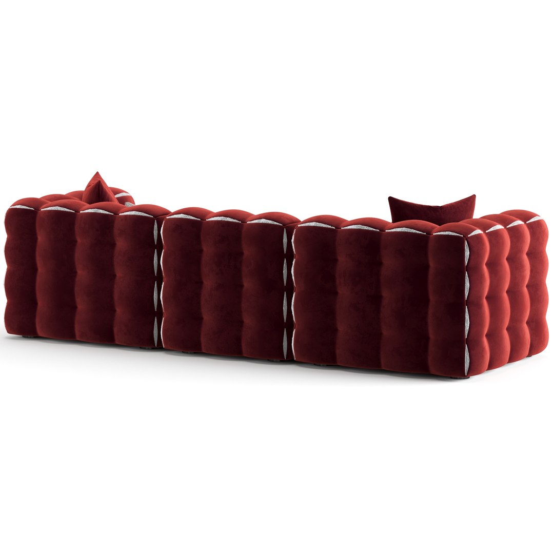 3D Fendi Casa Fun Sofa 3 Model - TurboSquid 2072149