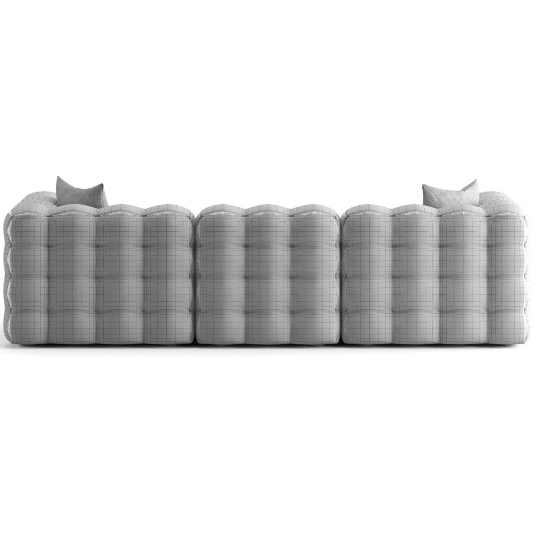 3D Fendi Casa Fun Sofa 3 Model - TurboSquid 2072149