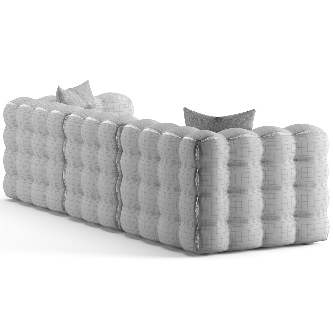 3D Fendi Casa Fun Sofa 3 Model - TurboSquid 2072149