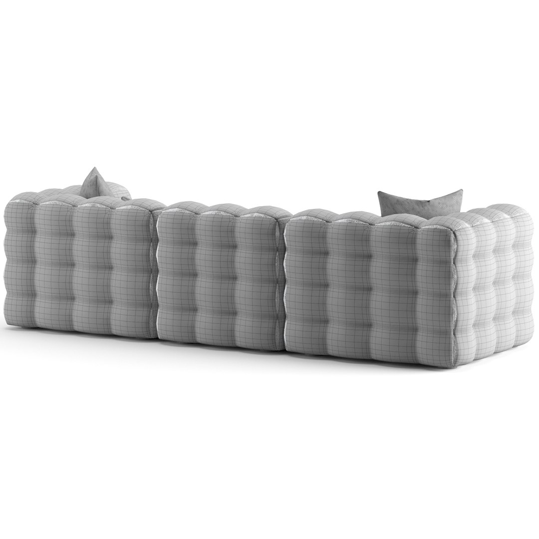 3D Fendi Casa Fun Sofa 3 Model - TurboSquid 2072149