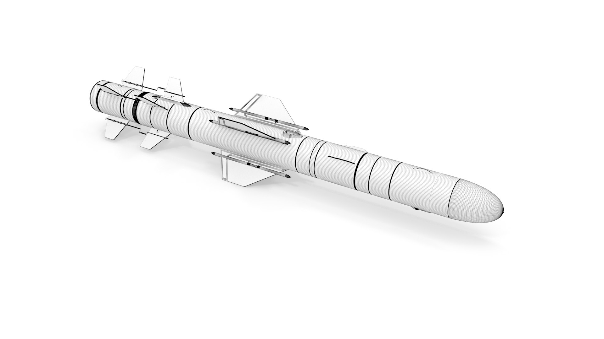 3D Model Missile - TurboSquid 2159484