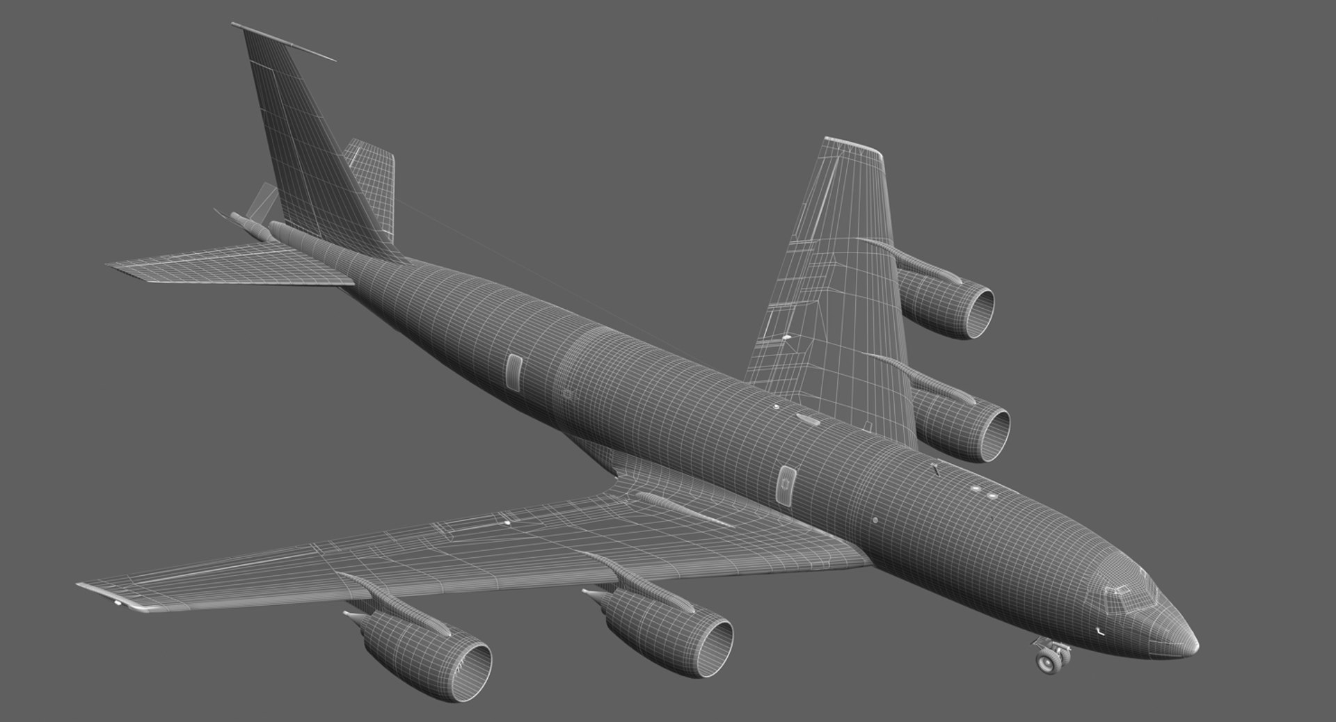 3D Kc-135 Stratotanker Usaf Model - TurboSquid 1153240