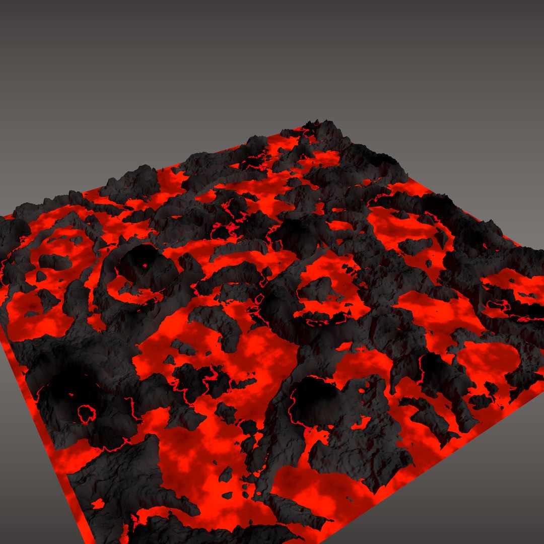 3D Lava Islands - TurboSquid 1299194