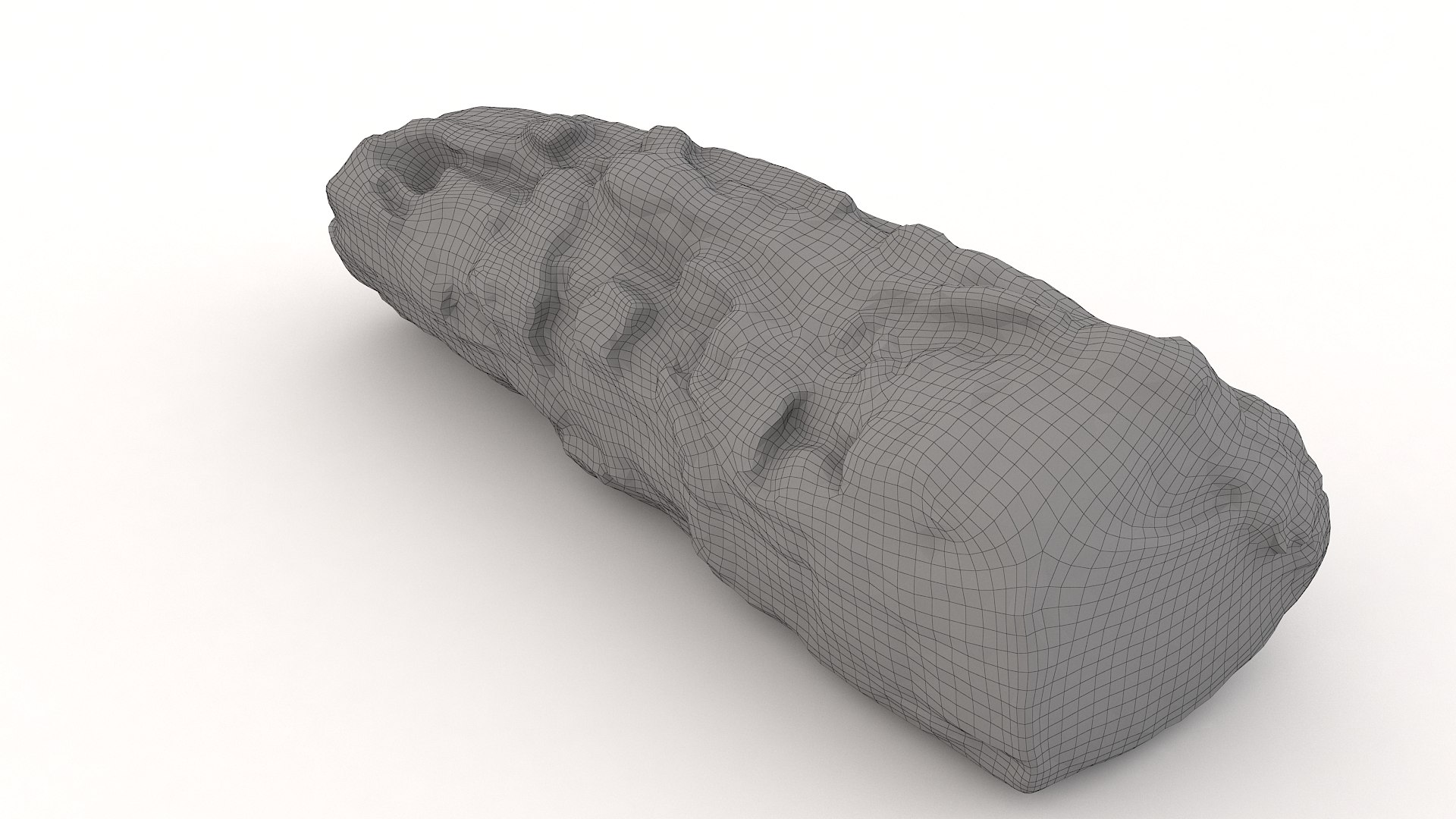 3D charred log model - TurboSquid 1528509