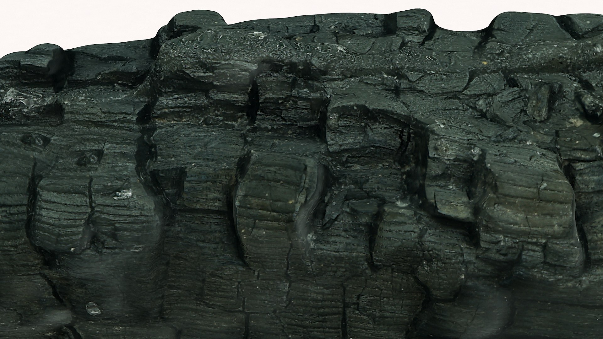 3D charred log model - TurboSquid 1528509