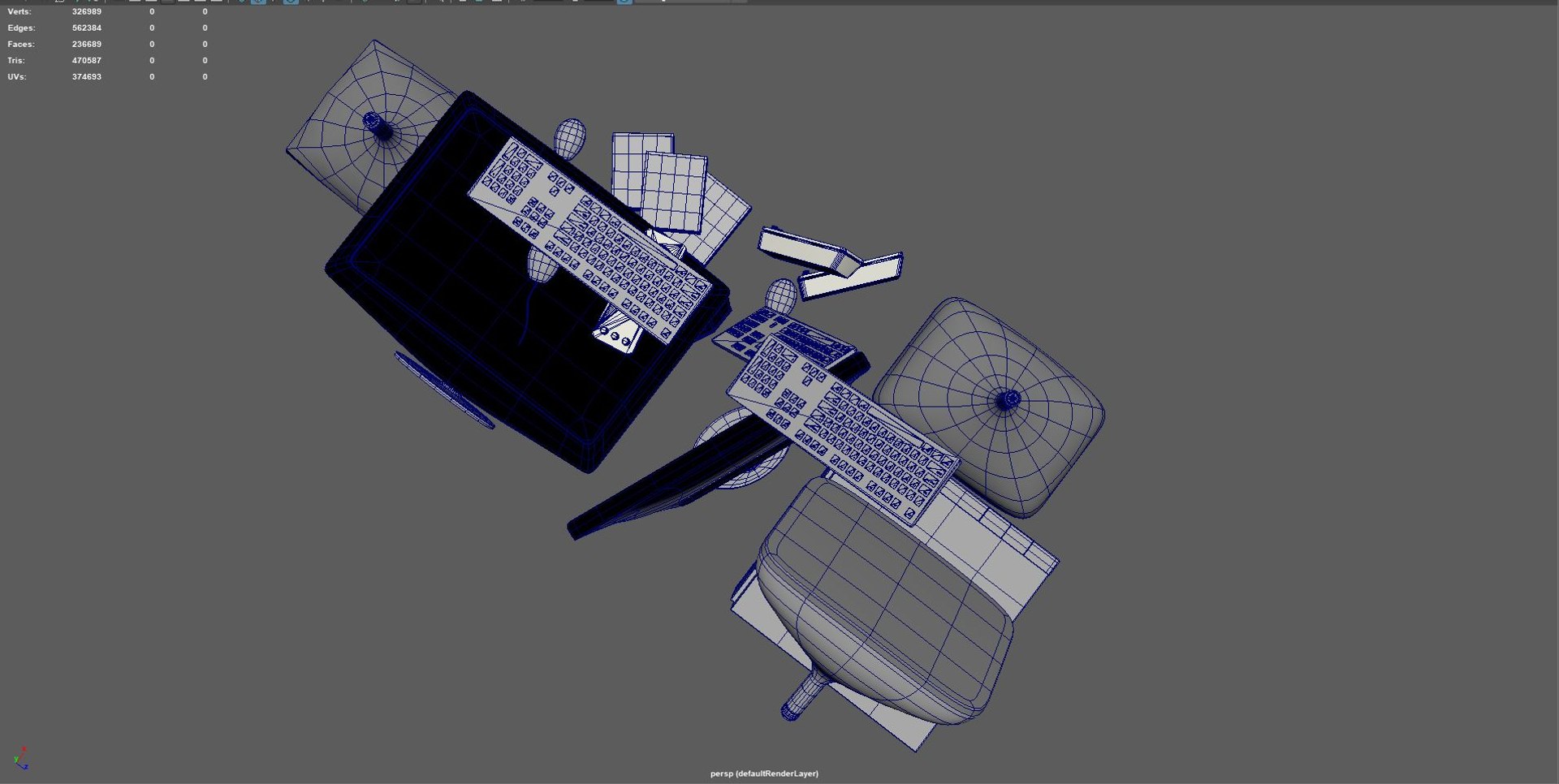 3D Broken Computer - TurboSquid 1792702