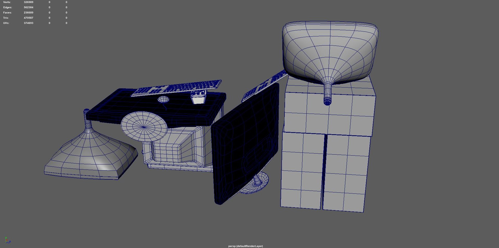 3D Broken Computer - TurboSquid 1792702