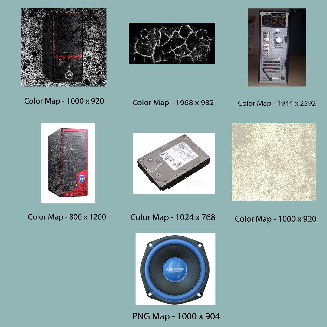 3D Broken Computer - TurboSquid 1792702