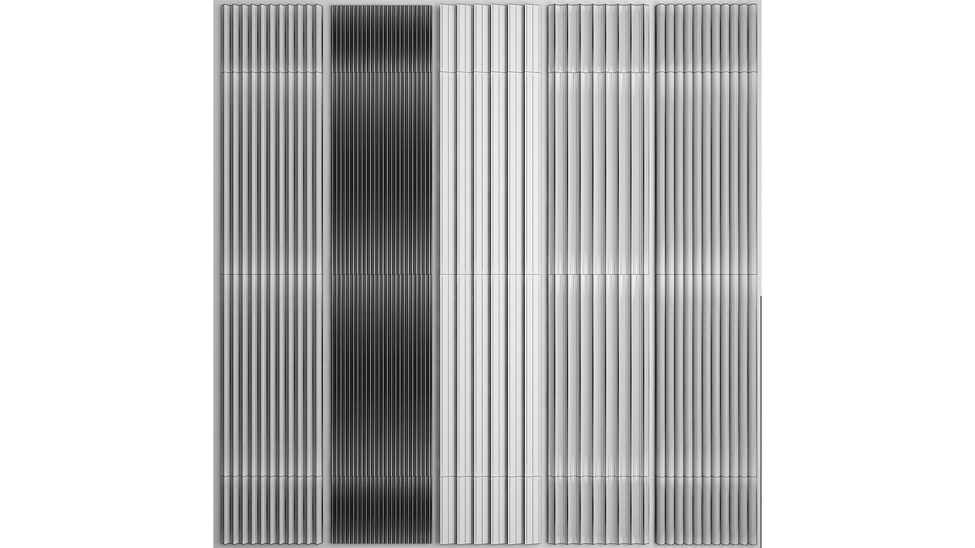 MDF 3D Panel Rafter 3D Model - TurboSquid 2064870