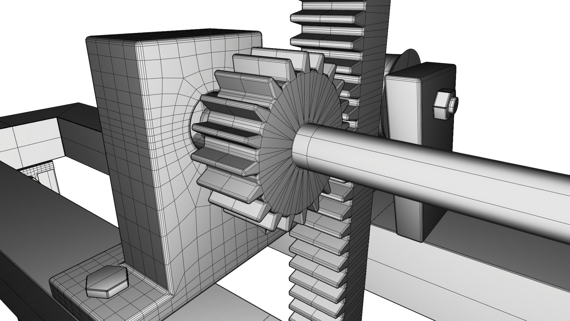 3D Sluice Gate - TurboSquid 1680582