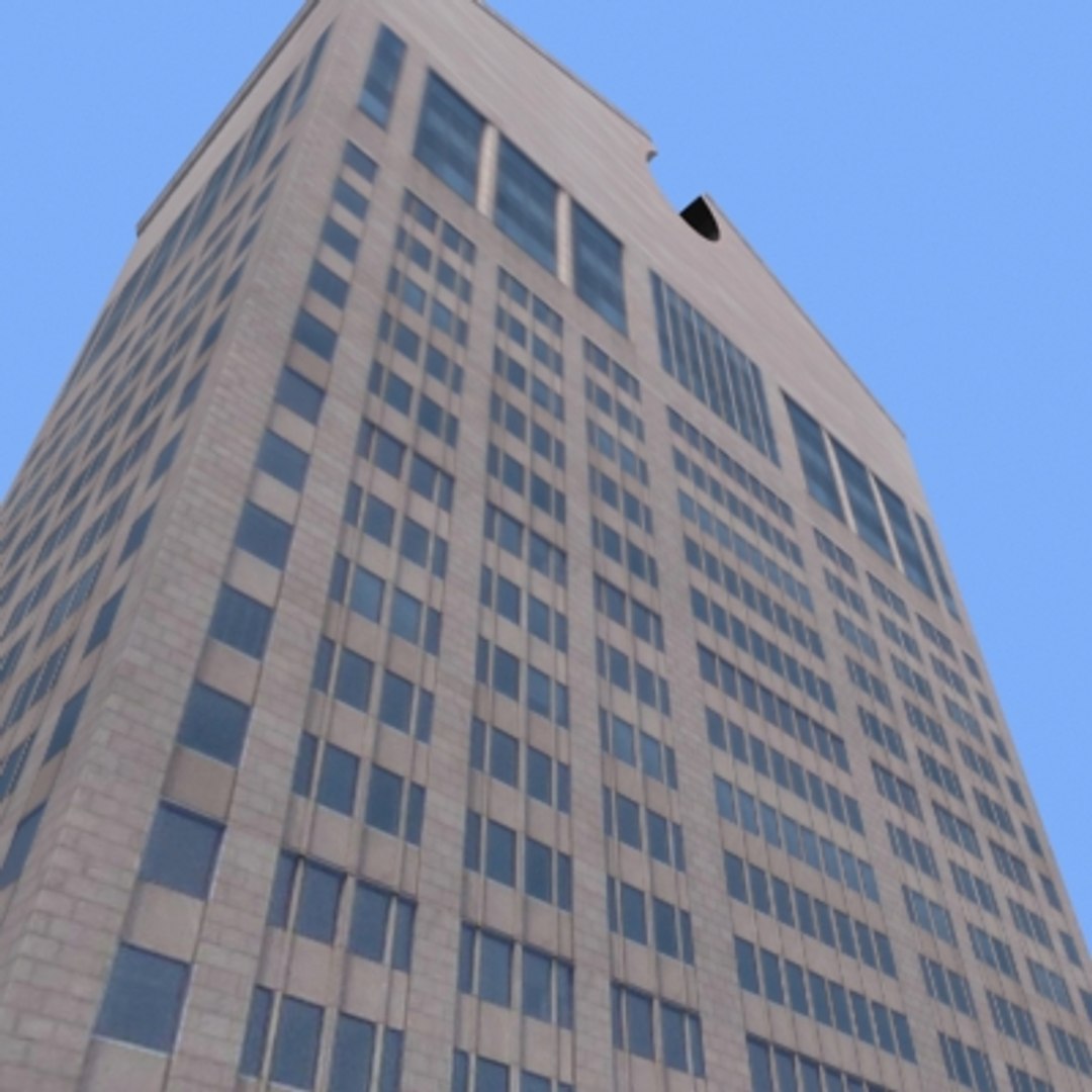 sony building skyscrapers 3d max