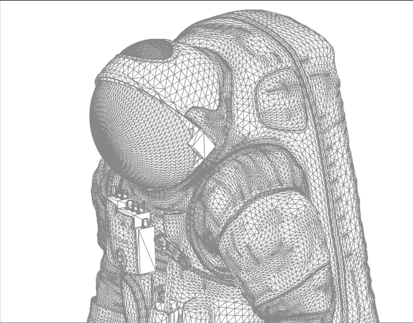 Spaceman Astronaut Model - TurboSquid 1516443