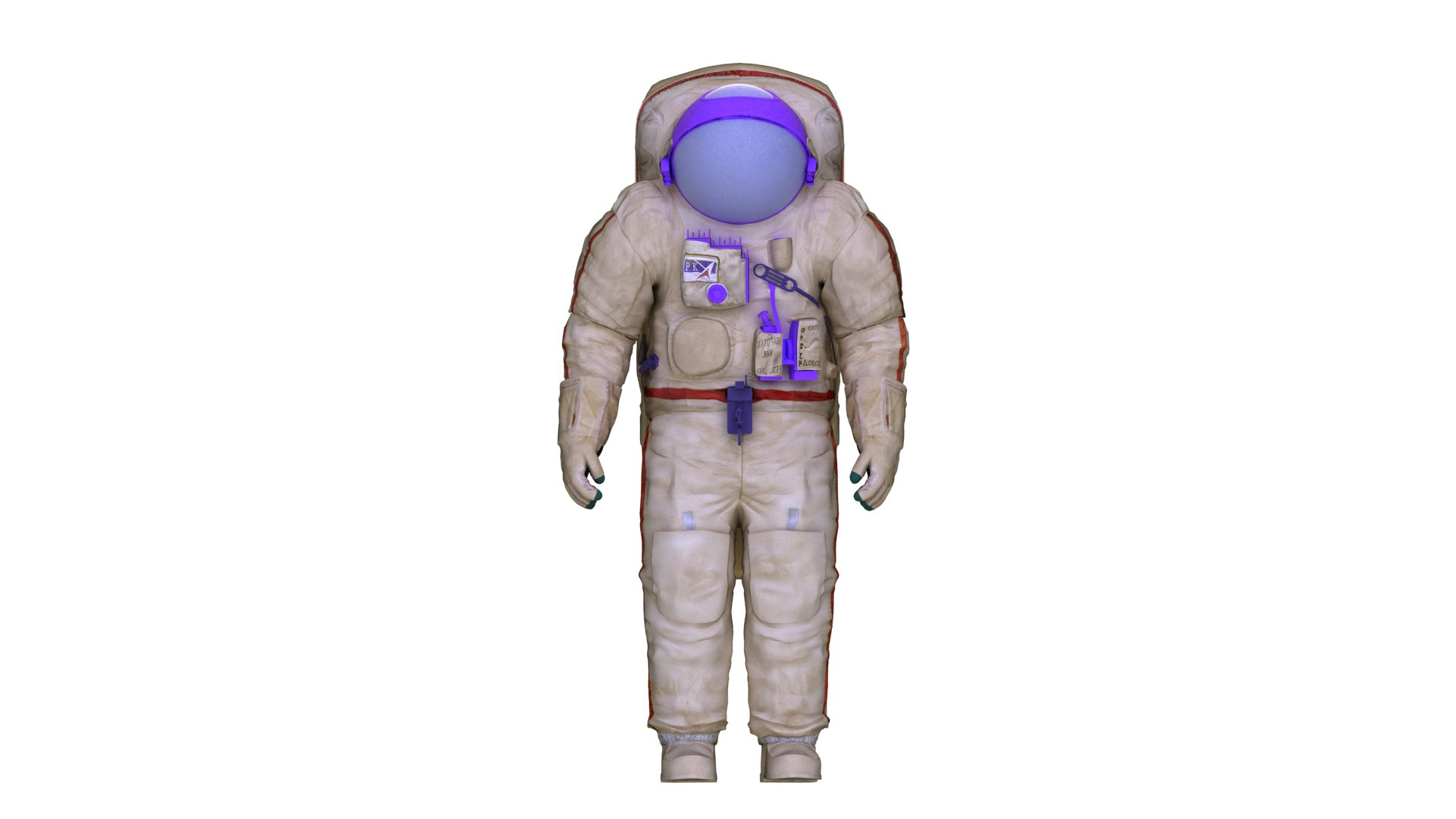 Spaceman Astronaut Model - TurboSquid 1516443