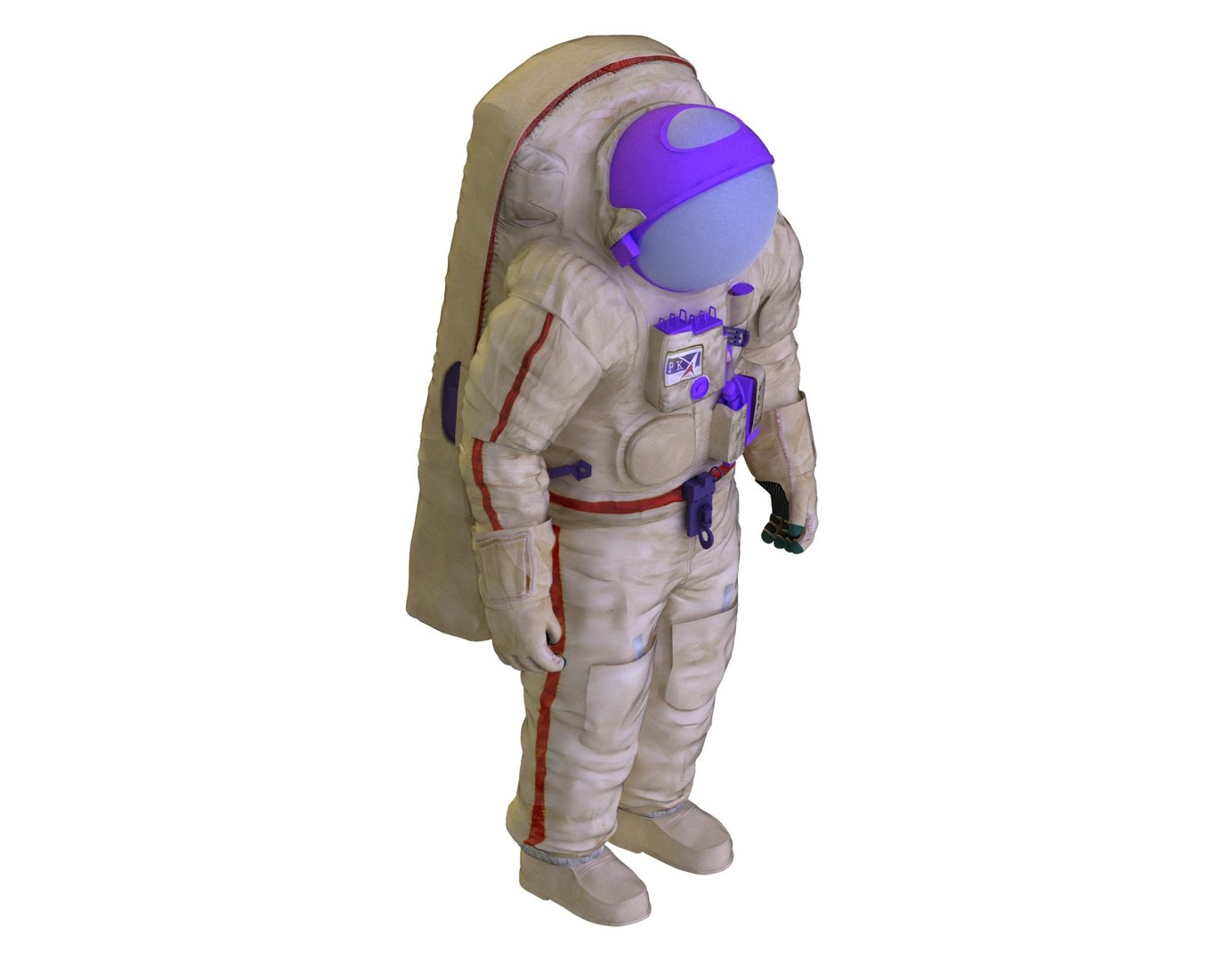 Spaceman Astronaut Model - TurboSquid 1516443