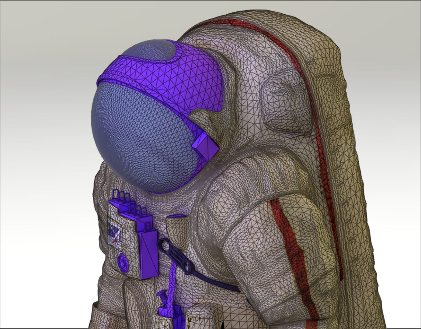 Spaceman Astronaut Model - TurboSquid 1516443