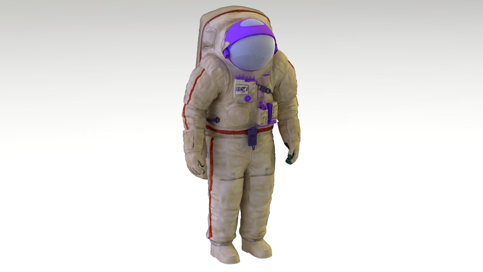 Spaceman Astronaut Model - TurboSquid 1516443