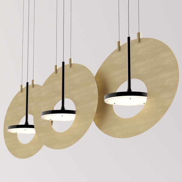 Eye in the Sky Chandelier 3D model - TurboSquid 1774460