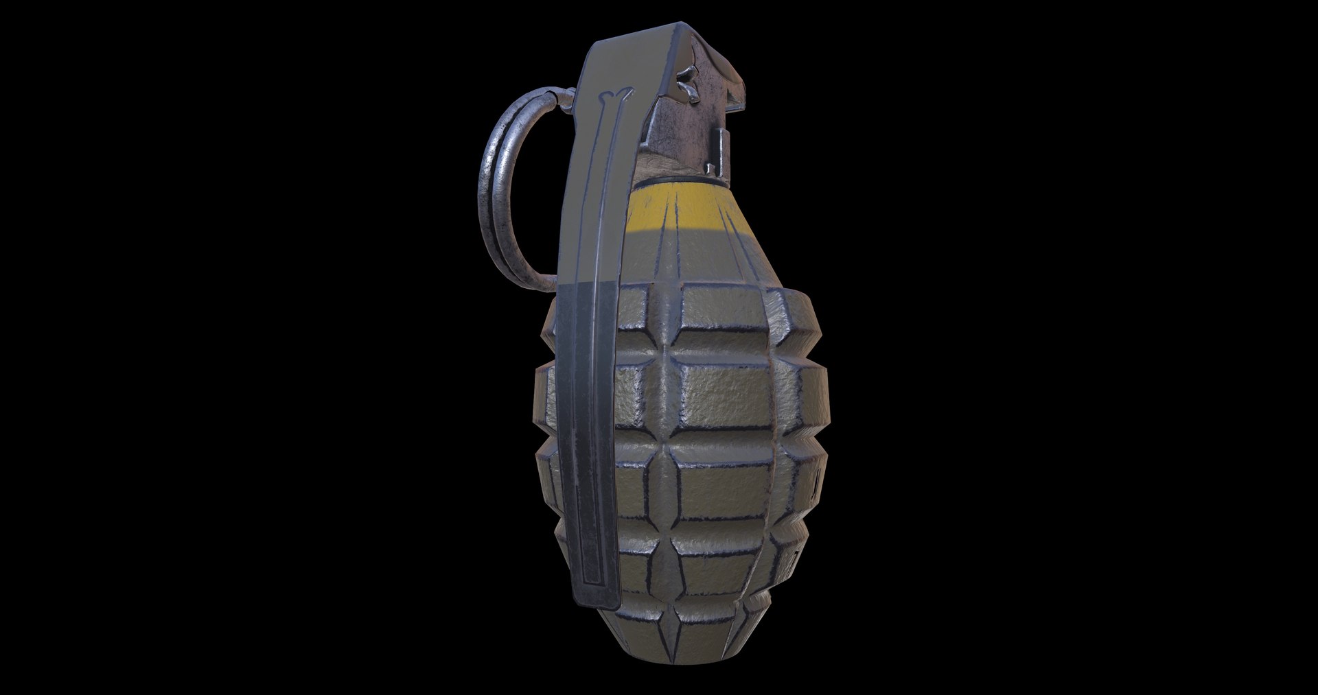 MK2 Grenade 3D Model - TurboSquid 1956565