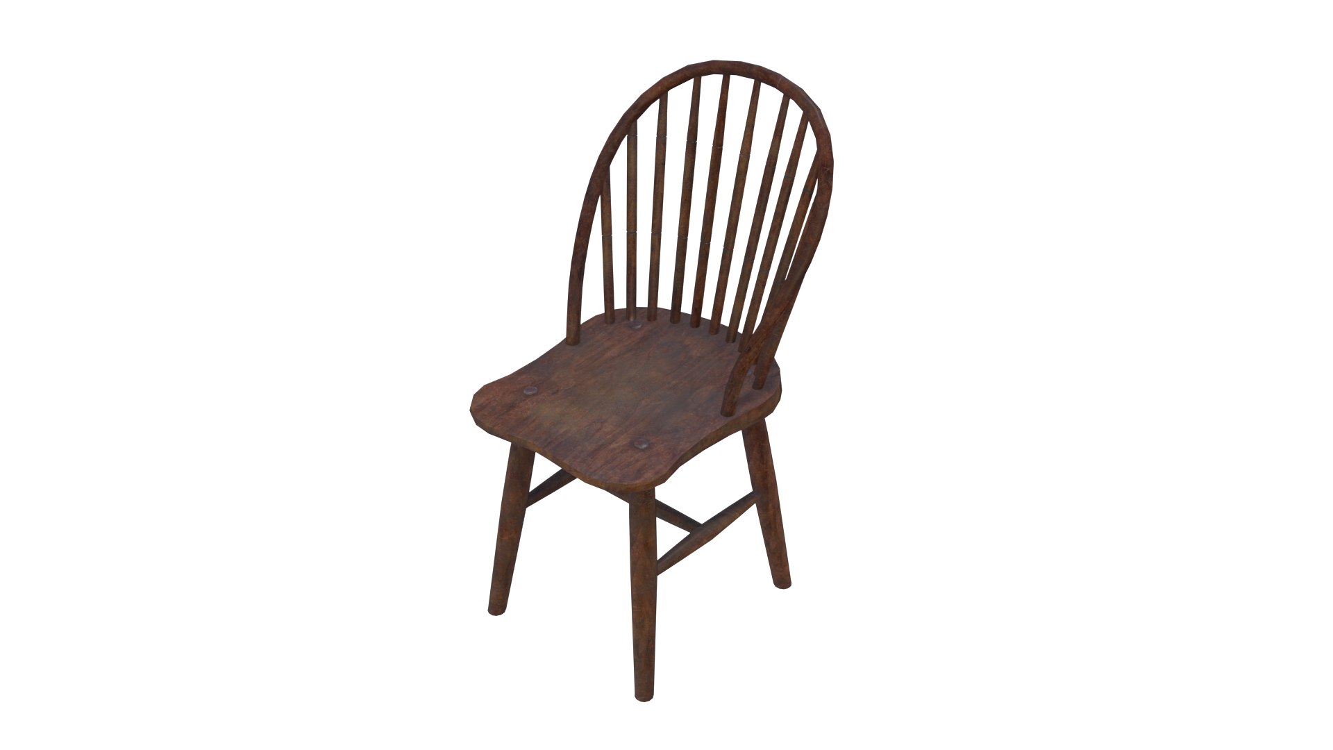 Windsor Chair 3D Model Model - TurboSquid 2301549