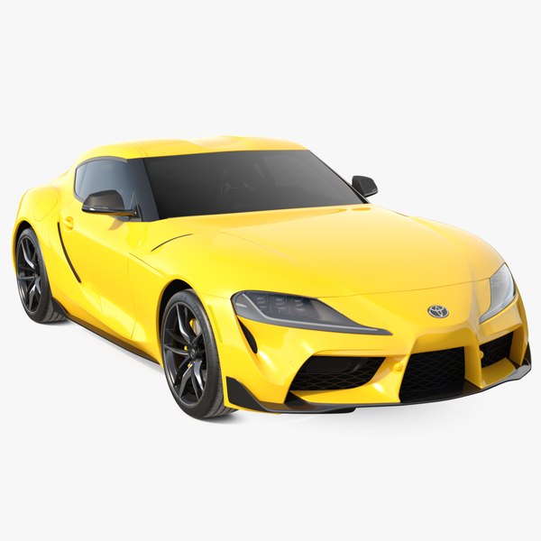 3D toyota supra 2019 simple model - TurboSquid 1444189