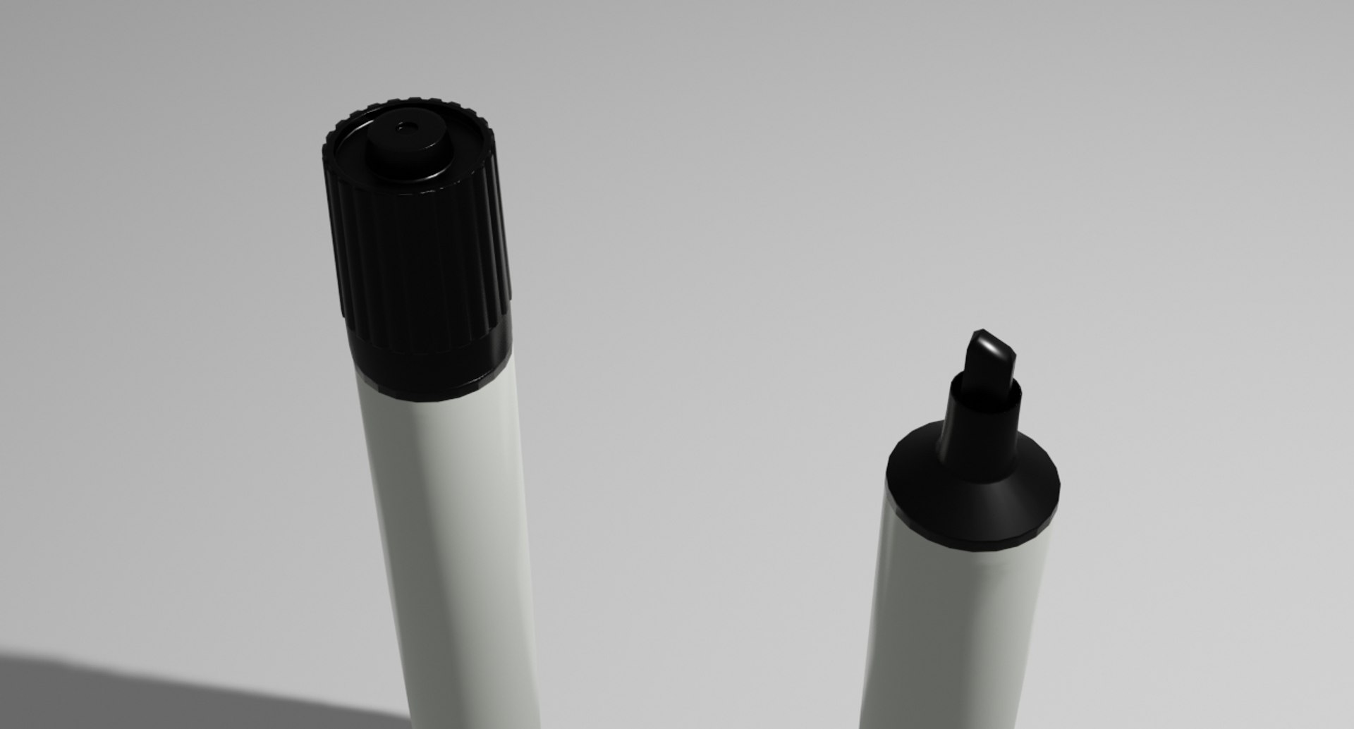 3D Black Marker Pen Model - TurboSquid 1681958