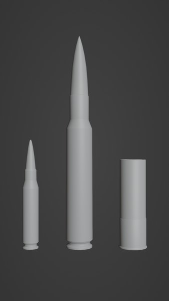 modelo 3d Eight Bullets - TurboSquid 1900476