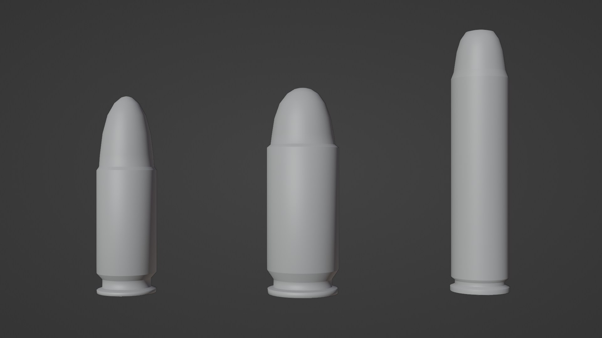 Eight Bullets 3D Model - TurboSquid 1900476